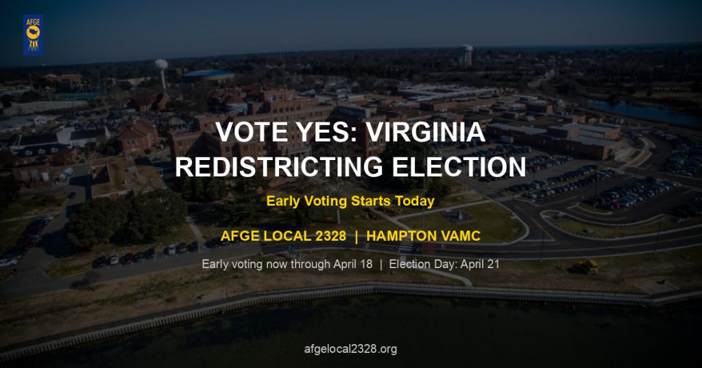 Vote YES: Virginia Redistricting Special Election — Early Voting Starts ...